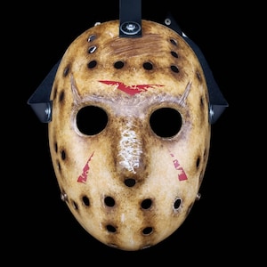 Hockey Mask Remake 4K Realistic Effects Full Painted Dirty Rust Special ...