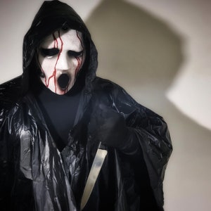 New Exclusive Ghostface Brandon J White Bloody Custon Cosplay ...