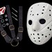 Mask Blank Precut + Straps Ghostface Brandon J. Cosplay Terror Movie ...