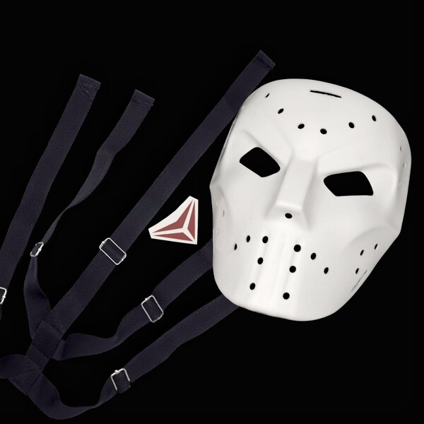 Casey Jones Mask With Straps - Etsy