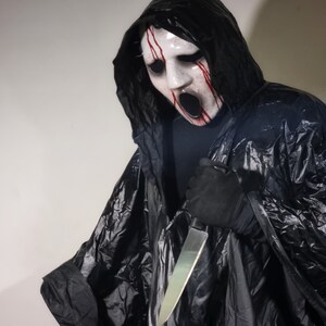 New Exclusive Ghostface Brandon J White Bloody Custon Cosplay ...