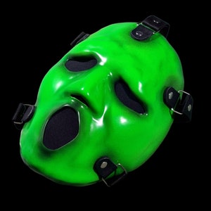 New Exclusive Ghostface Brandon J Neon Green Custon Cosplay Collectible ...