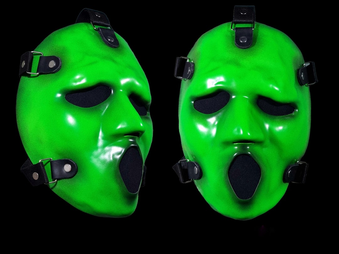 New Exclusive Ghostface Brandon J Neon Green Custon Cosplay Collectible ...