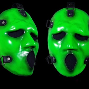 New Exclusive Ghostface Brandon J Neon Green Custon Cosplay Collectible ...