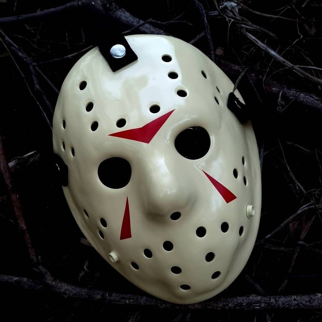 Mask Hockey Jason Part 3 Cream Clean White. - Etsy
