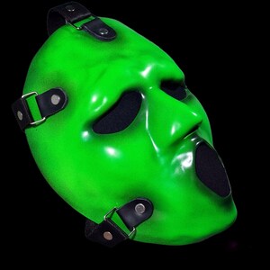 New Exclusive Ghostface Brandon J Neon Green Custon Cosplay Collectible ...