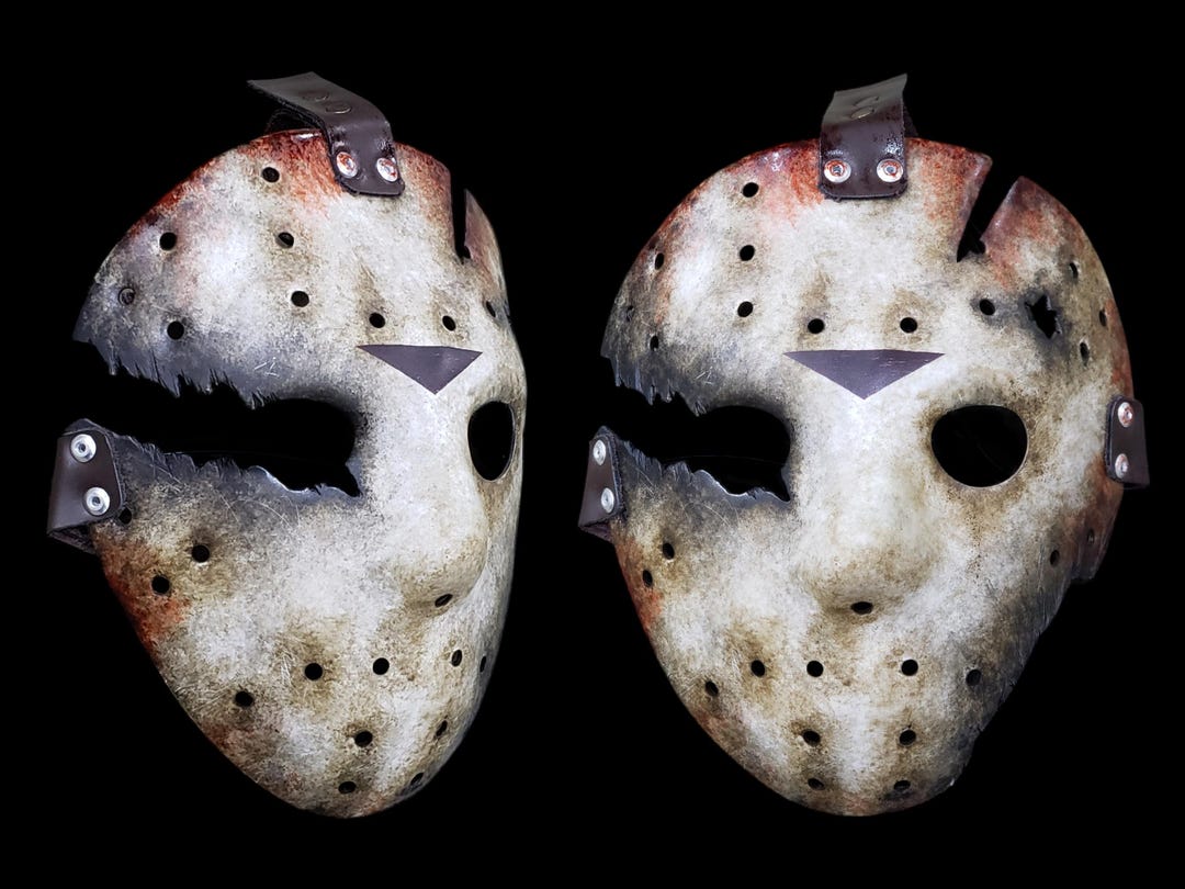 Mask Hockey Jason Part 9 Destroyed Detailed Collectible Adjustable ...
