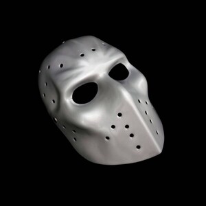 Mask Goalie Vintage Hockey Silver Version. - Etsy