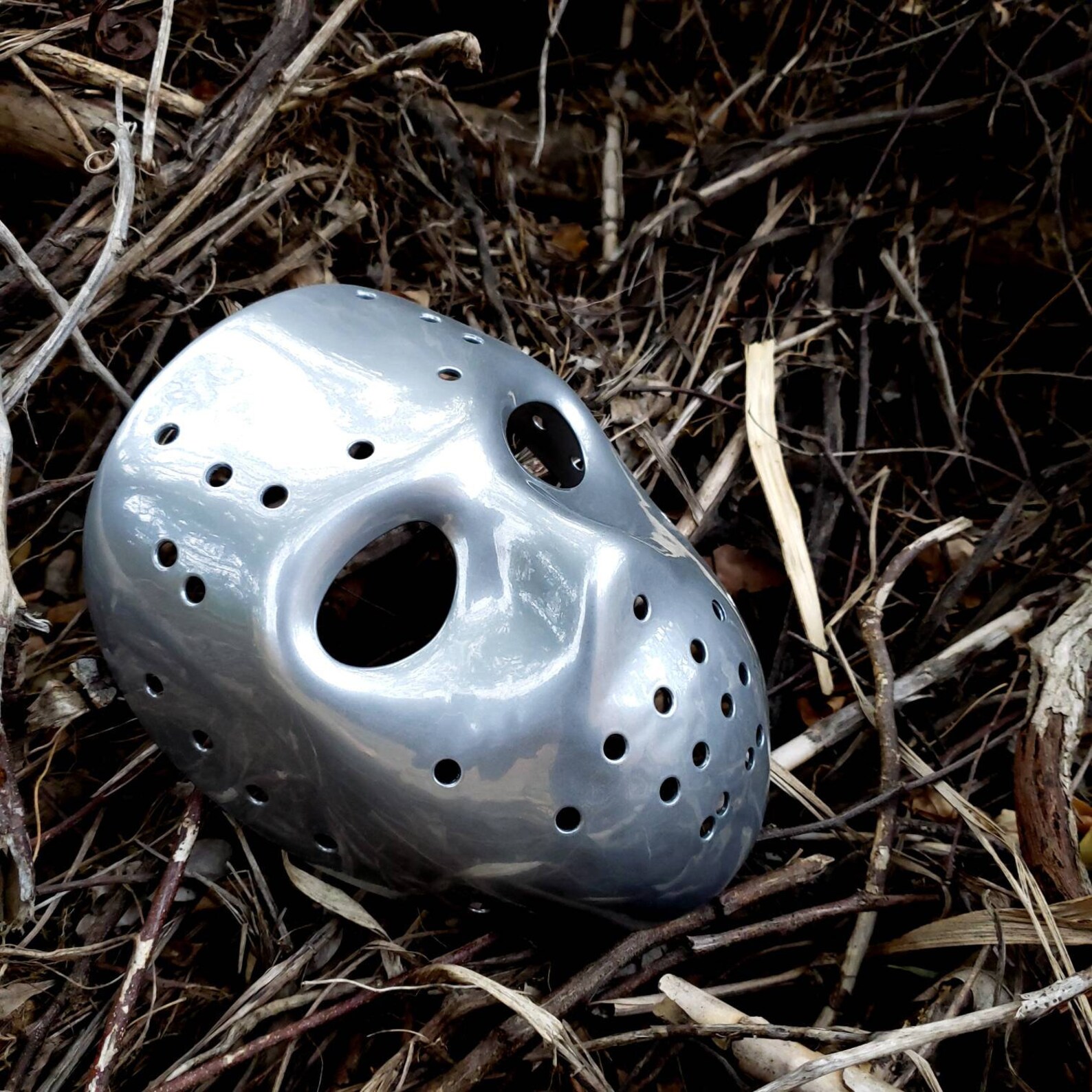 Jason Goes to Hell Part 9 Mask Chrome Friday the 13th Jason | Etsy