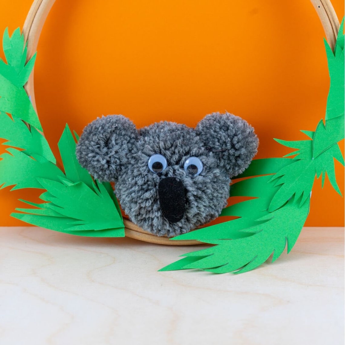 Pom Pom Koala Craft Kit - Etsy