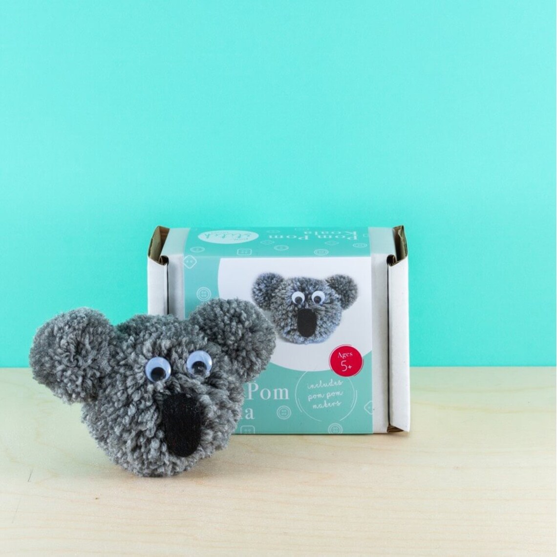 Pom Pom Koala Craft Kit - Etsy