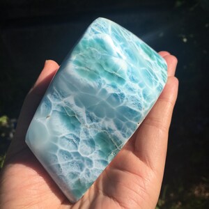 Large High Quality Larimar Freeform, Larimar Stone, Larimar Crystal - Etsy