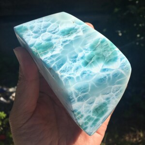 Large High Quality Larimar Freeform, Larimar Stone, Larimar Crystal - Etsy
