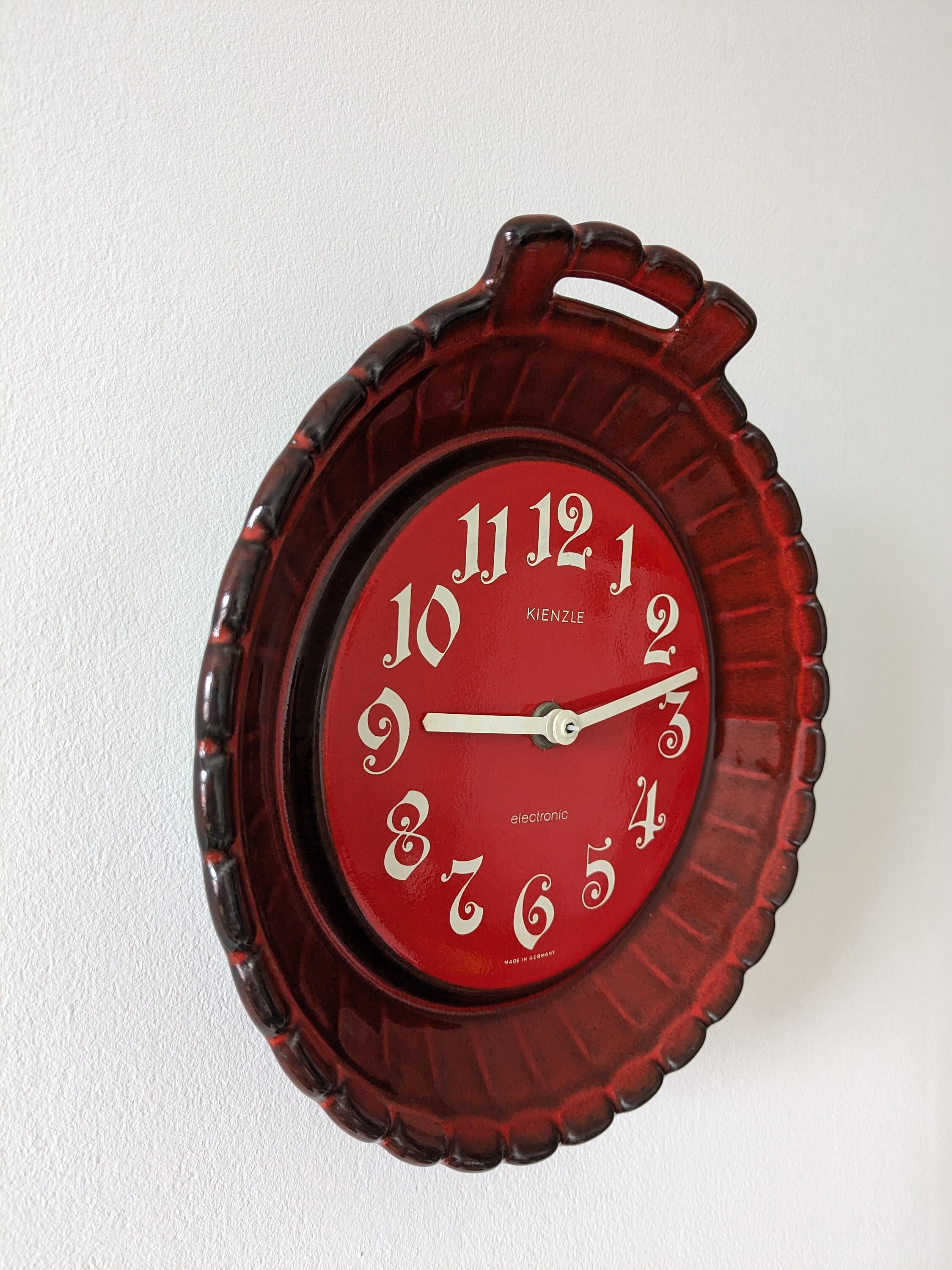 Kienzle Fat Lava Era Clock - Etsy