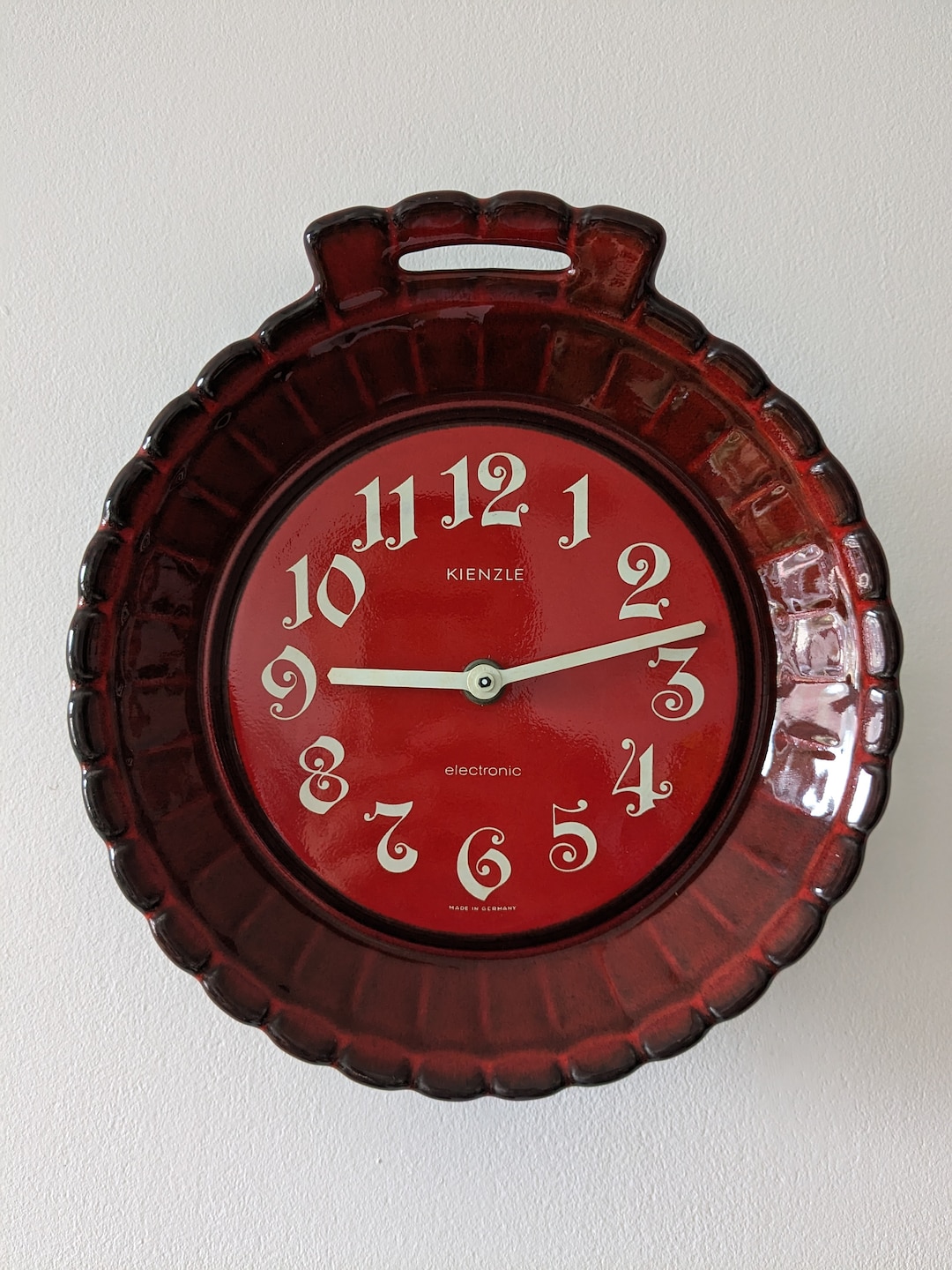 Kienzle Fat Lava Era Clock - Etsy
