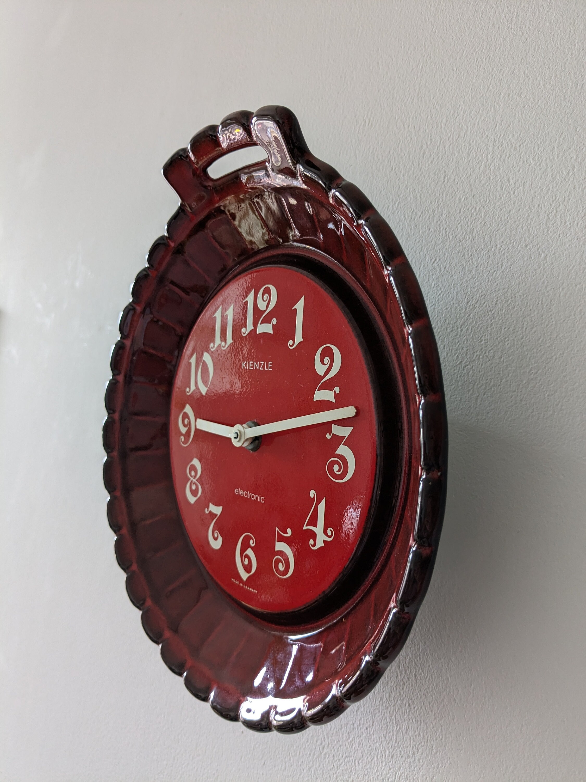 Kienzle Fat Lava Era Clock - Etsy