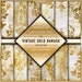 The Vintage Gold Damask Collection | 12 High-resolution Seamless ...