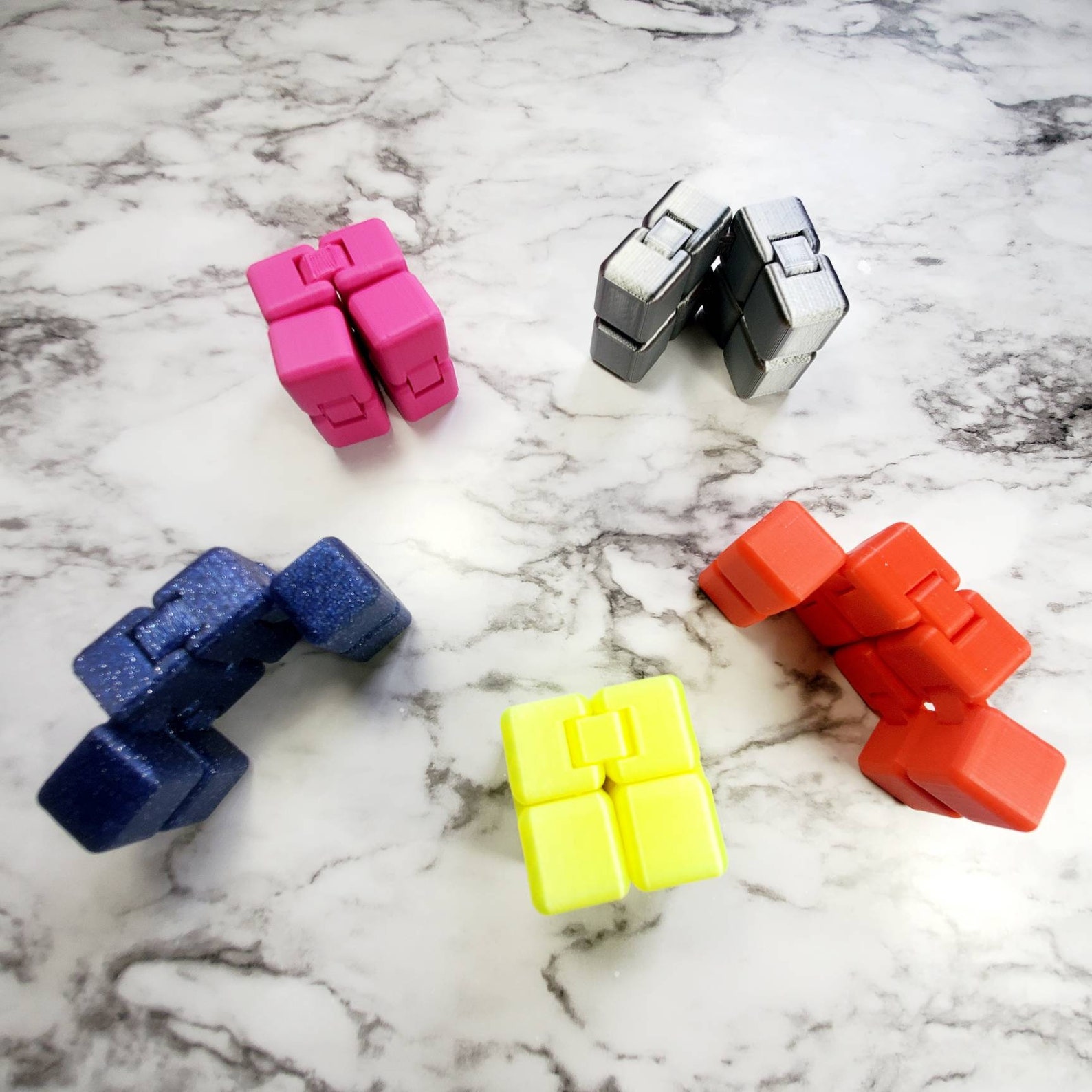 Mini Infinity Cube Fidget Toy - Etsy