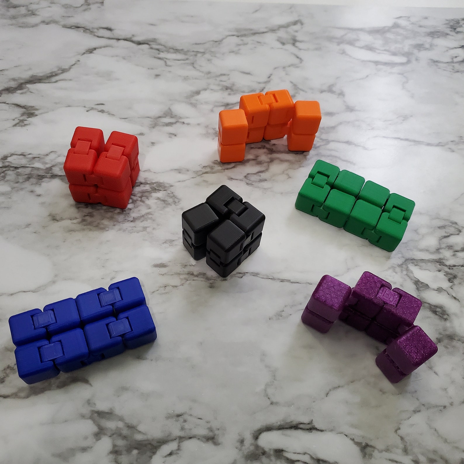 Mini Infinity Cube Fidget Toy | Etsy