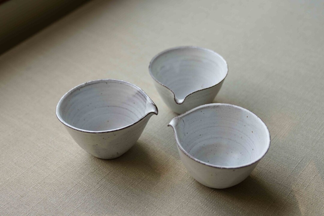 Snow White Fenyin Glazed Fair Cup - Etsy