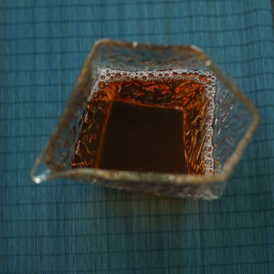 Diamond Shape Water Wave Glass Fair Cup - Etsy