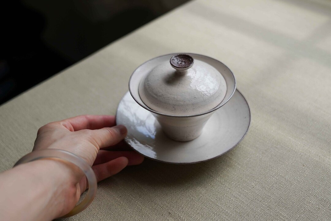 Handmade White Glazed Fenyin Tea Tray - Etsy
