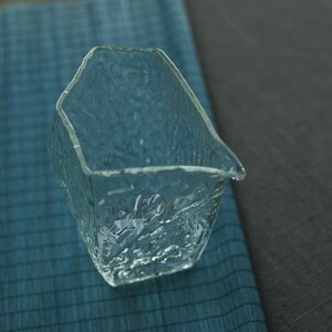Diamond Shape Water Wave Glass Fair Cup - Etsy