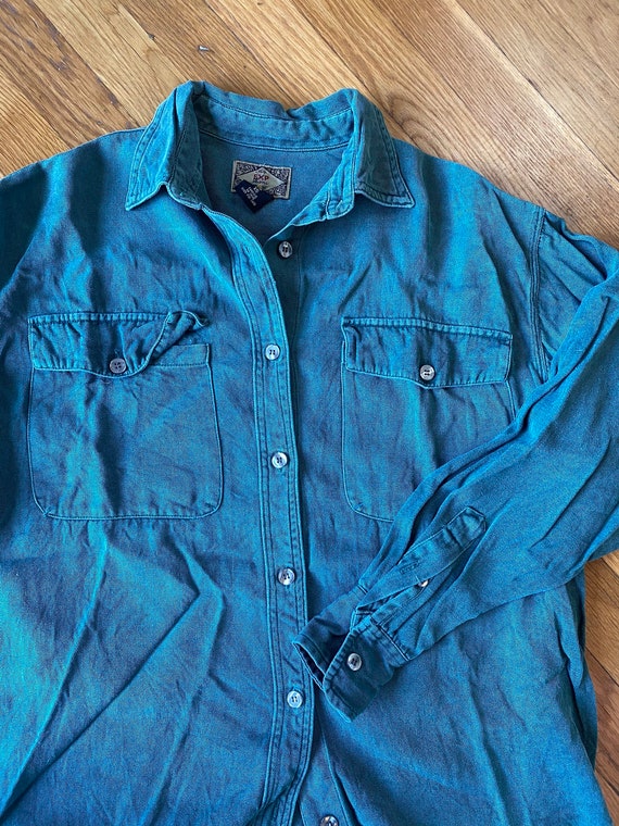 Express vintage 90s button - Gem