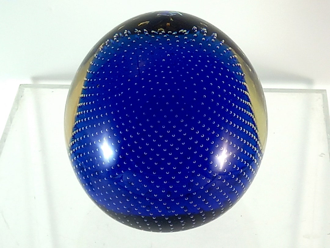 Giant Jaffe Rose Controlled Bubble Paperweight/ Doorstop - Etsy