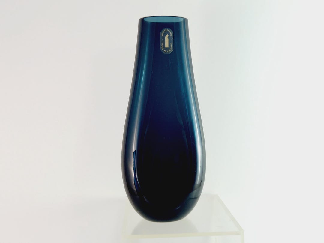 Whitefriars Soda Glass Dimple Vase - Etsy