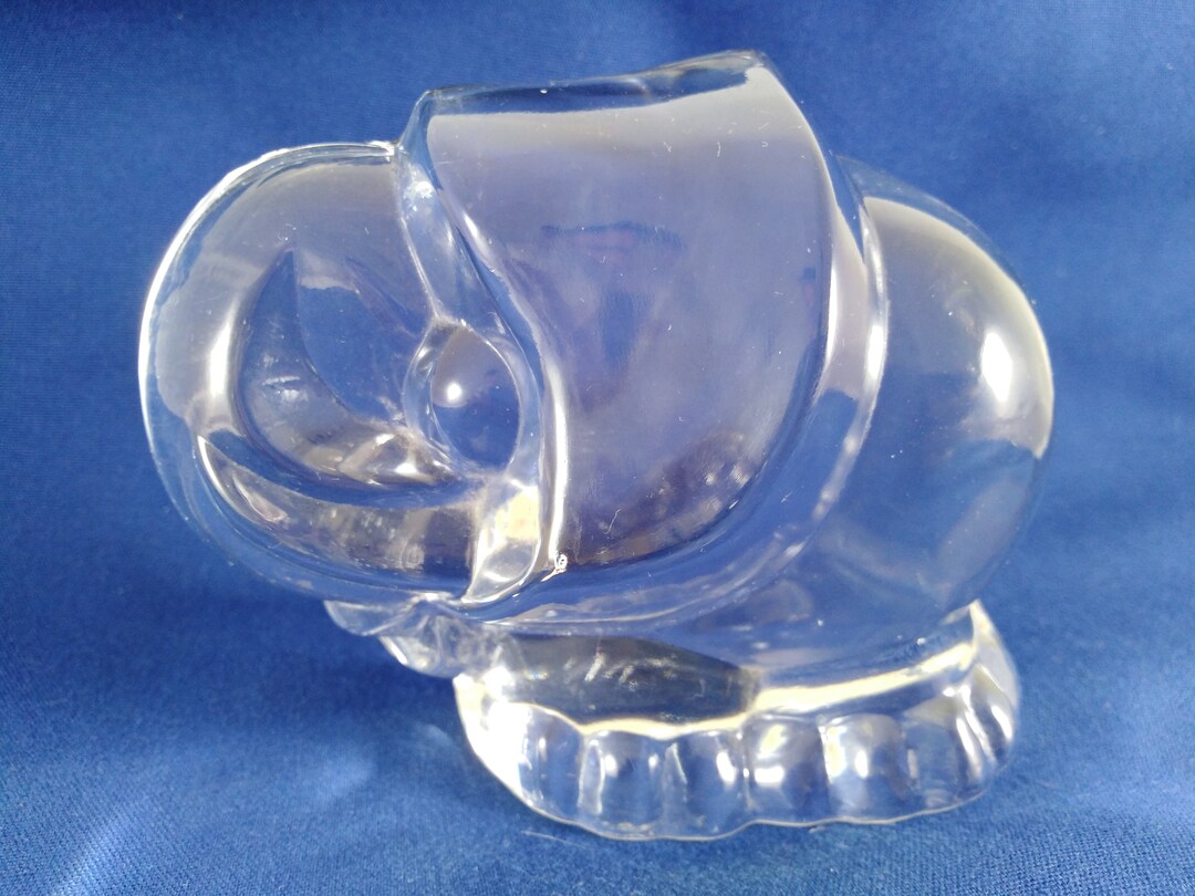 Orrefors Baby Elephant Paperweight - Etsy