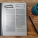 WEEKLY PLANNER II Remarkable 1 & 2 Template - Etsy