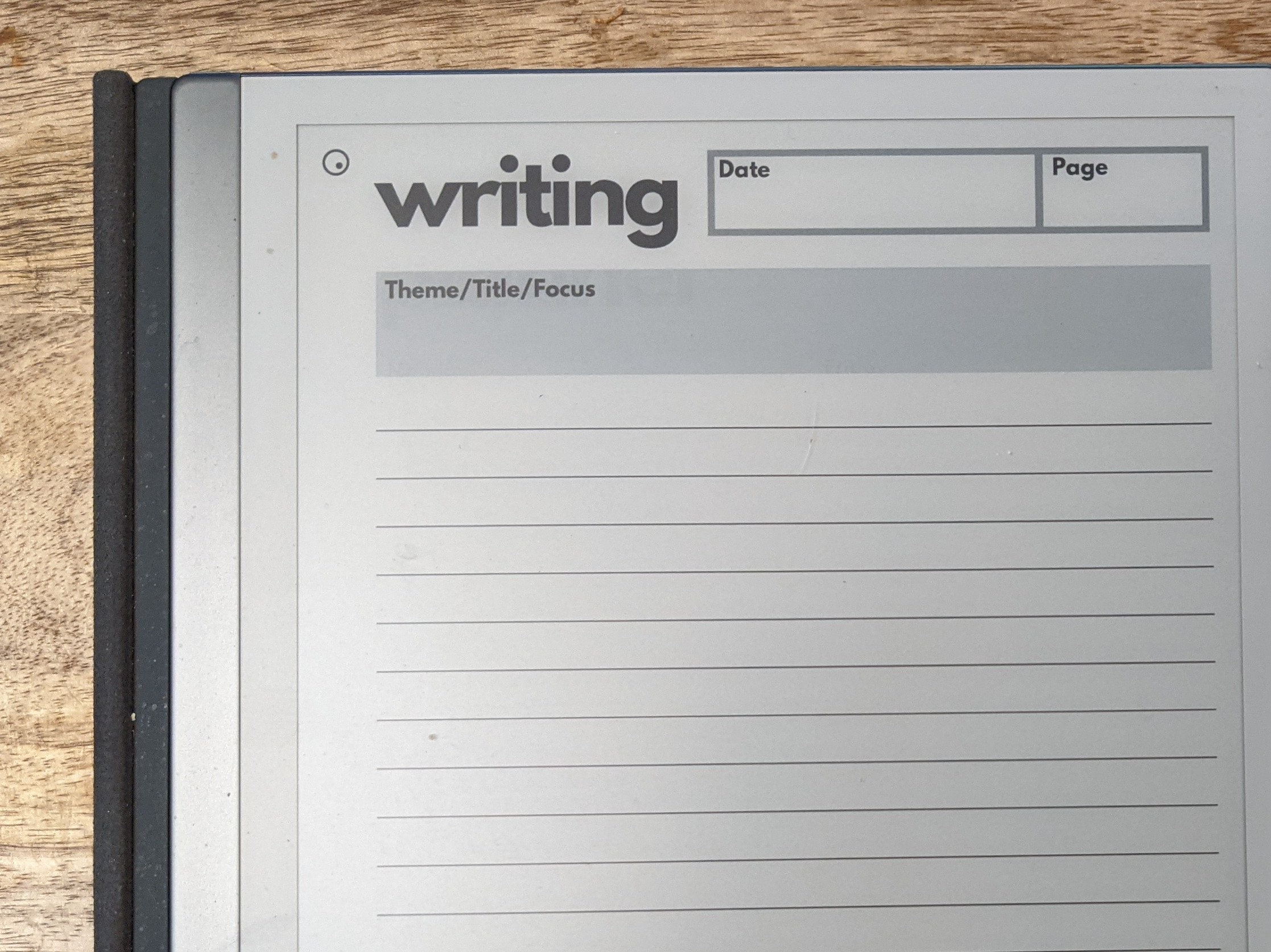 WRITING | Remarkable 1 & 2 Template - Etsy