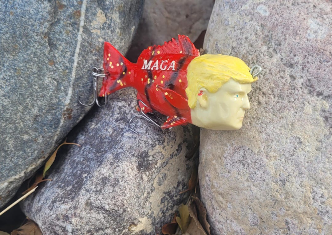 Make Fishing Great Again. Trump Lure. - Etsy