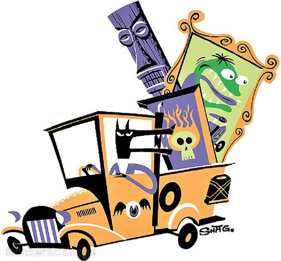 ART STICKER Gallery Mobile by Artist Shag Decal #SH45 - Etsy