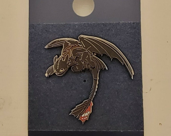 Universal Studios Dreamworks How to Train Your Dragon Toothless Pin New ...