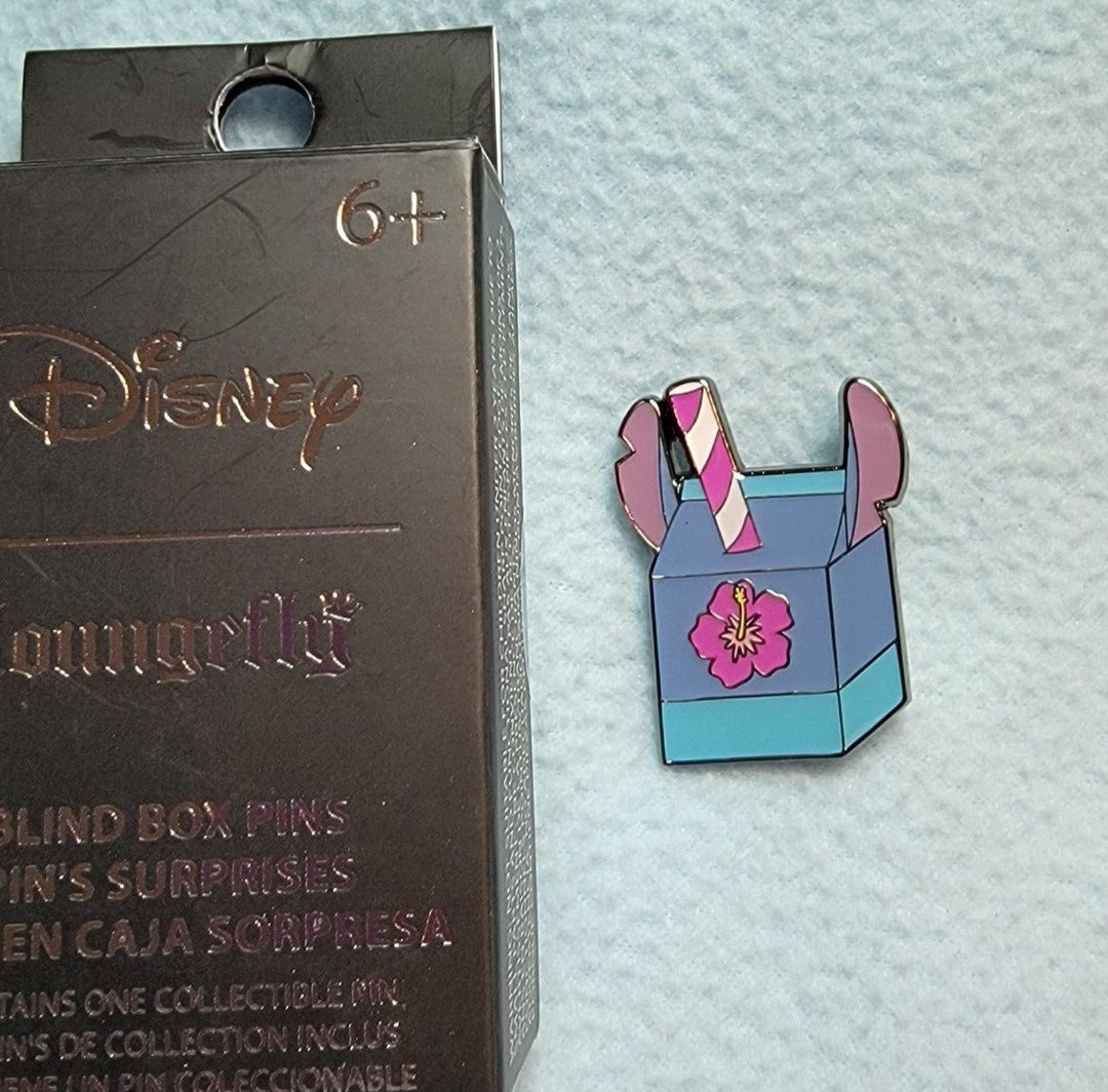 Disney Pin Loungefly Milk Carton Blind Box Stitch Etsy