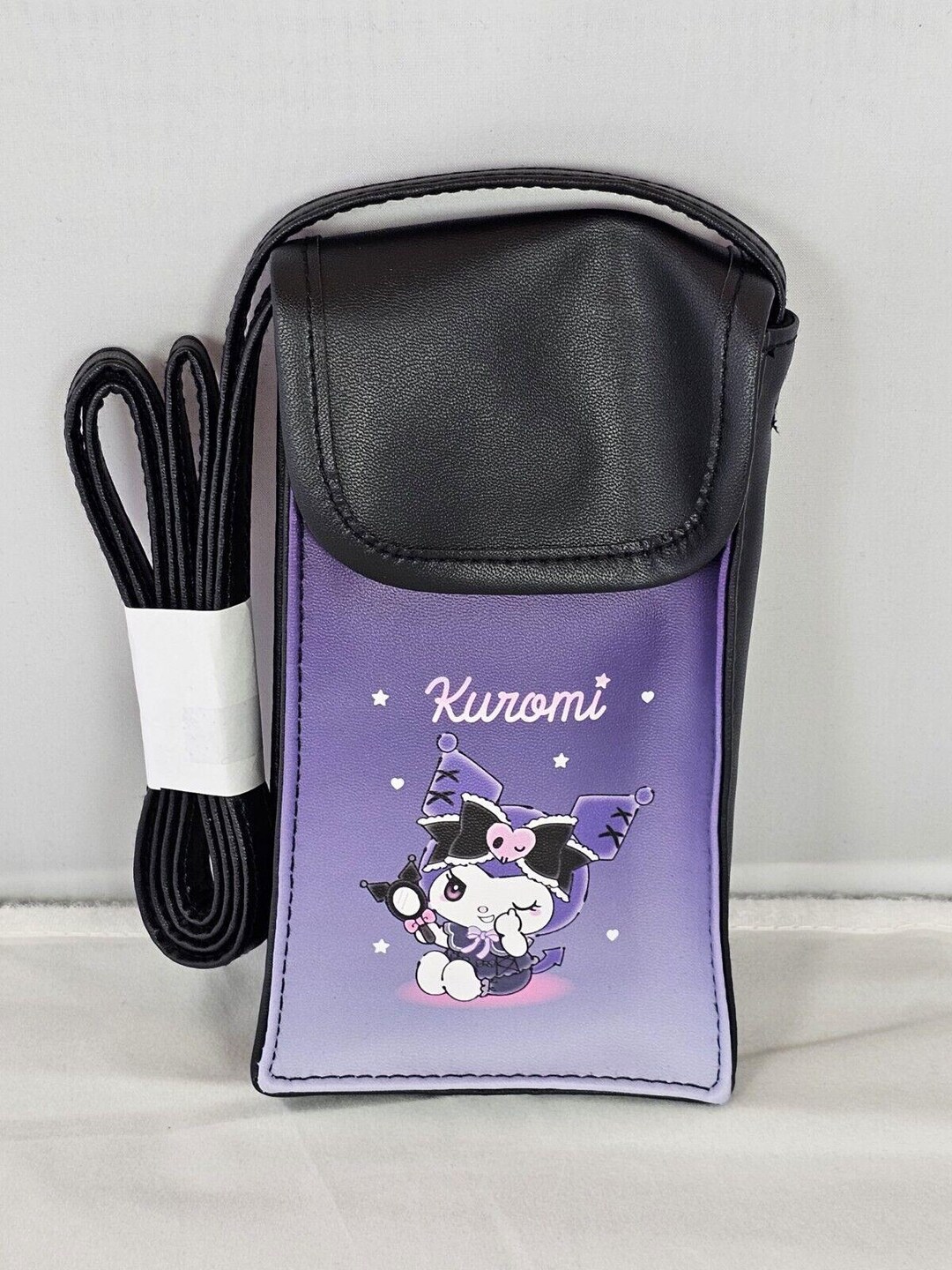 Atari Kuji Kuromi Pouch Purse Pochette Bag Black/purple Japan Sanrio ...