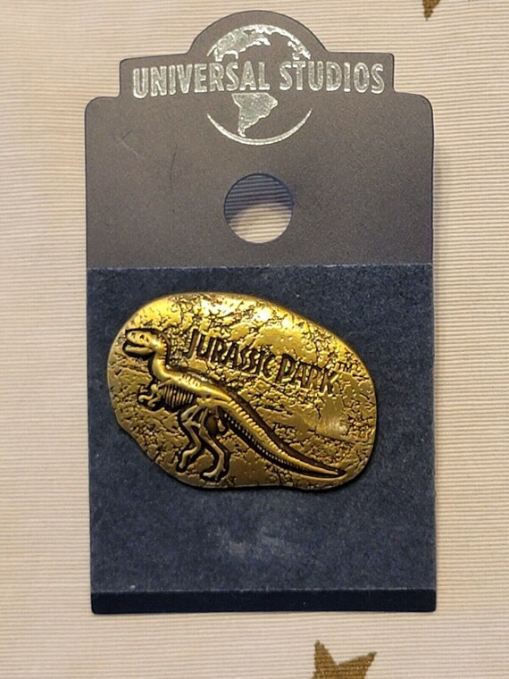 T Rex Fossil Pin Jurassic Park Universal Studios Orla… - Gem