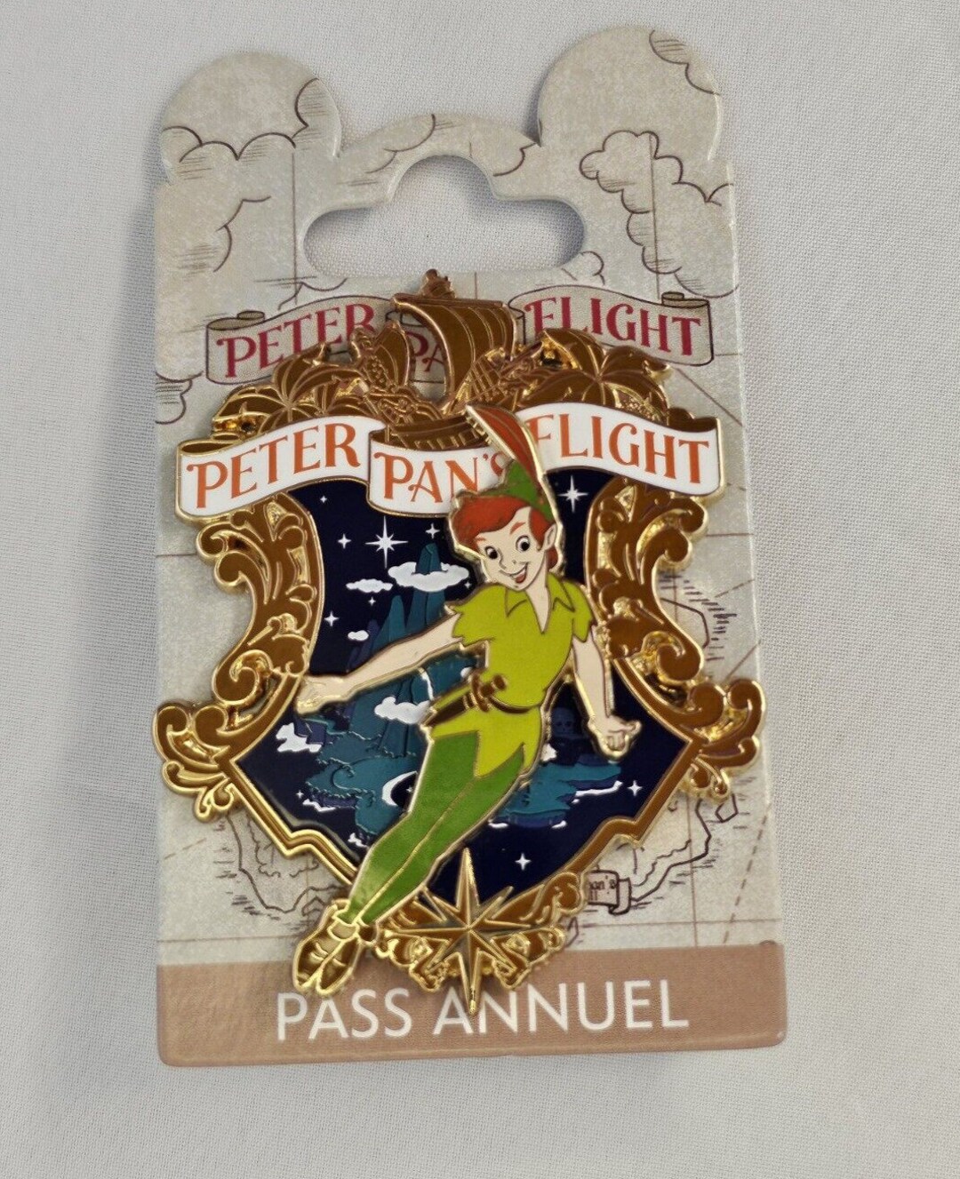 Disney Pin Paris DLP Peter Pan Peter Pan's Flight - Etsy
