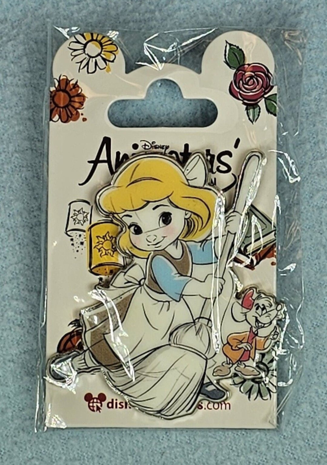 Disney DLP DLRP Disneyland Paris Rags Sweeping Jaq Cinderella Animators ...