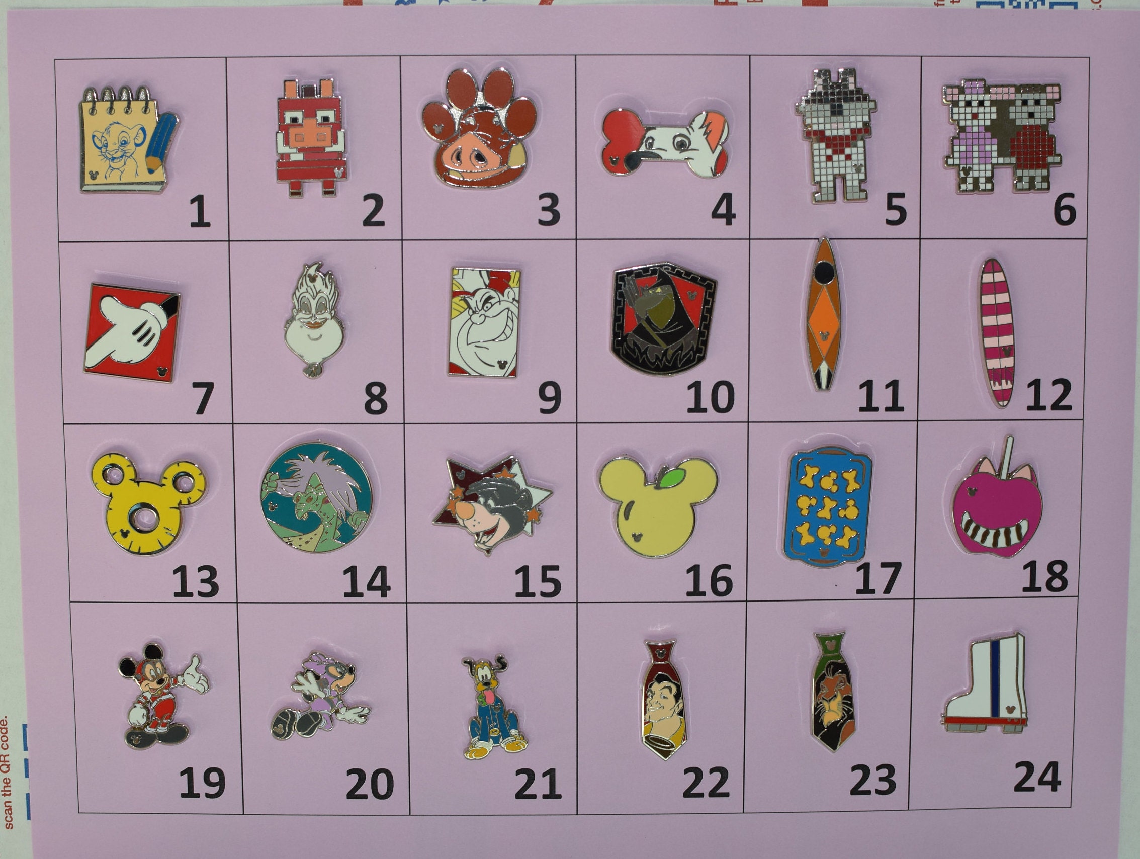 Vinylmation Pins List 2011
