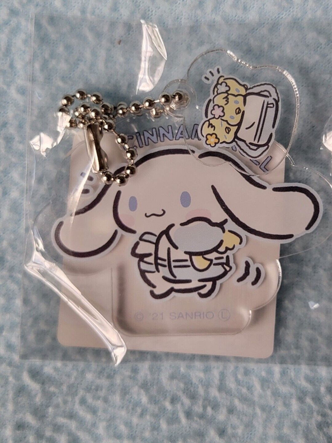Cinnamoroll Wearing Backpack Acrylic Keychain Sanrio Japan - Etsy