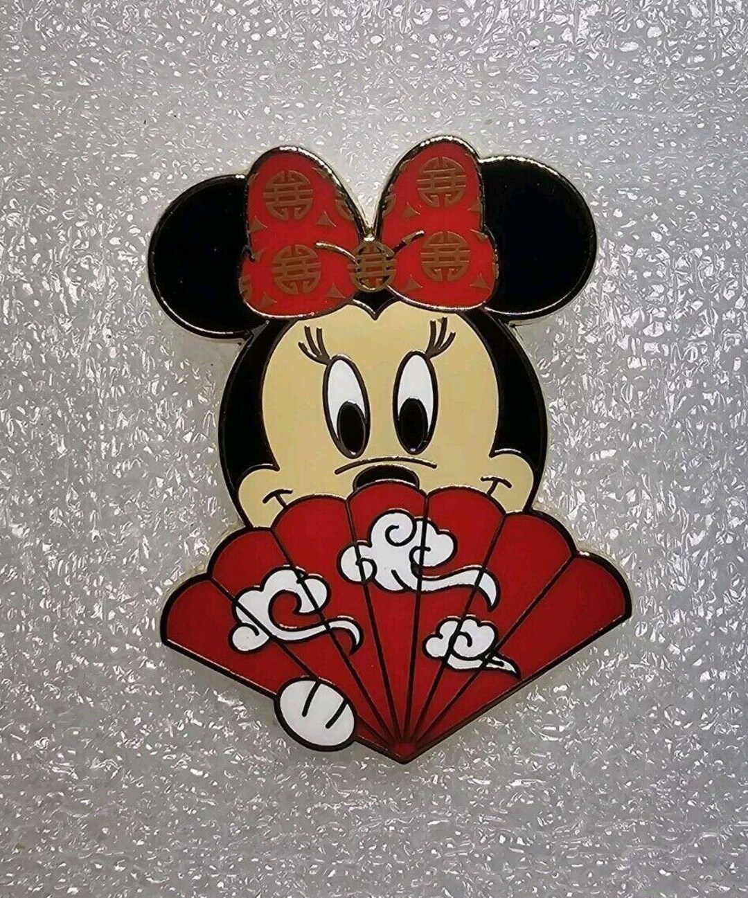 Disney Pin Minnie Mouse Character Folding Fans Mystery Series - Etsy