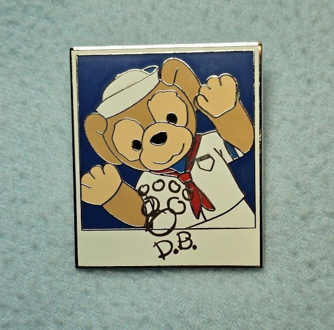 Disney Pin Duffy Bear Characters Cameras Mystery Autograph Photo ...