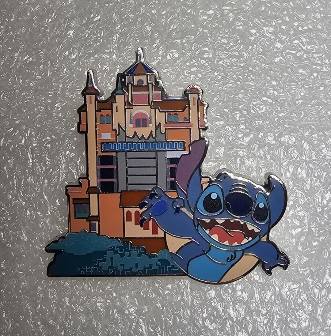 Disney Pin 170912 WDW Stitch Hollywood Tower Hotel Hollywood Studios ...