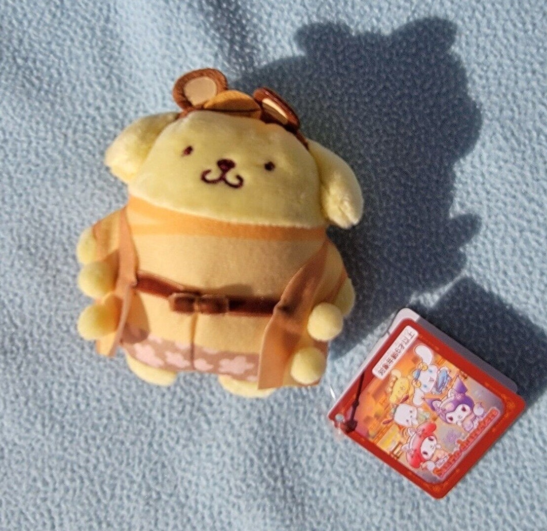 Sanrio Pompompurin KAWAII Beasts Plush Doll 10cm Furyu Namco - Etsy