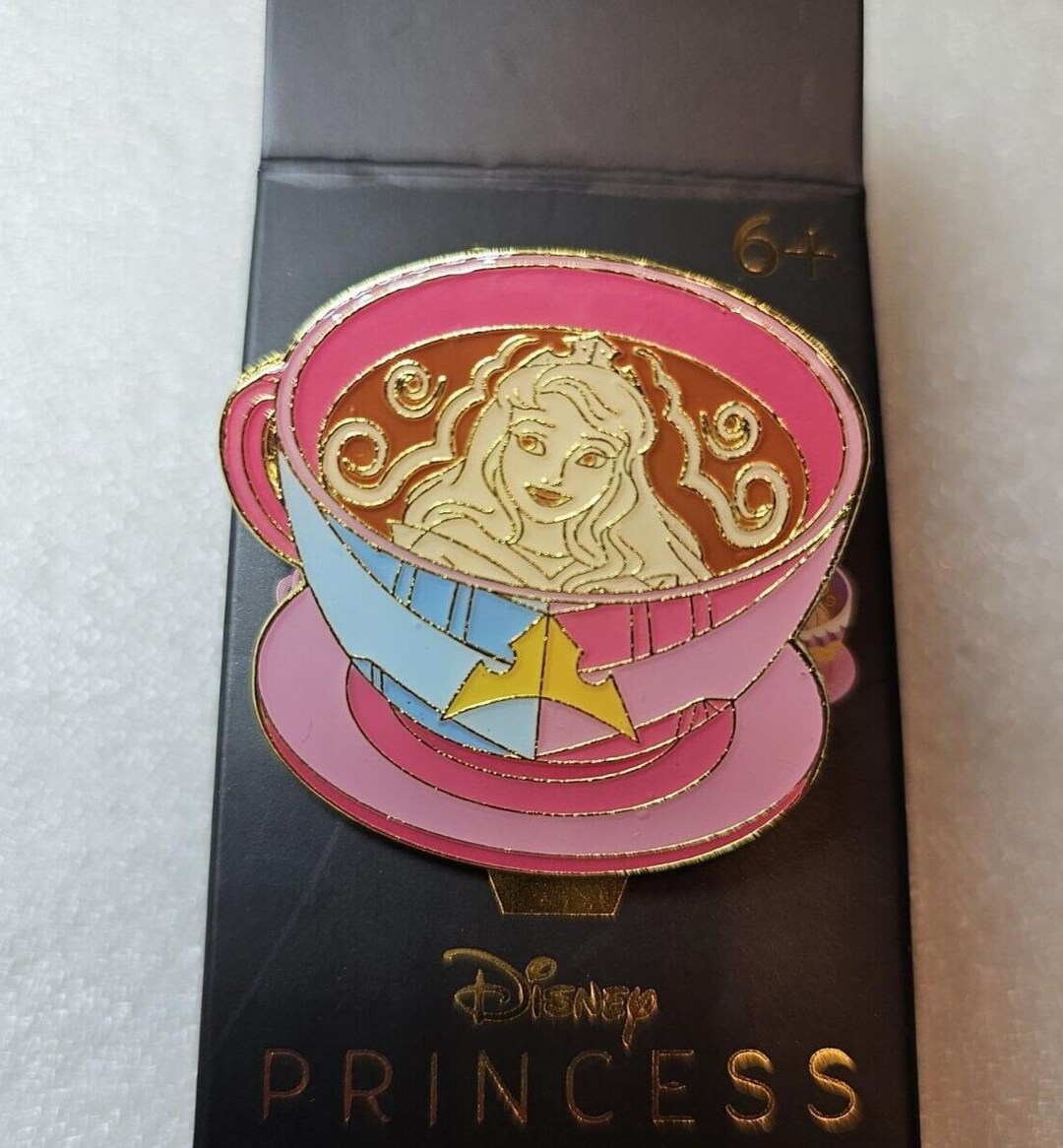 Loungefly Disney Princess Latte Art Blind Box Pin Aurora Sleeping ...
