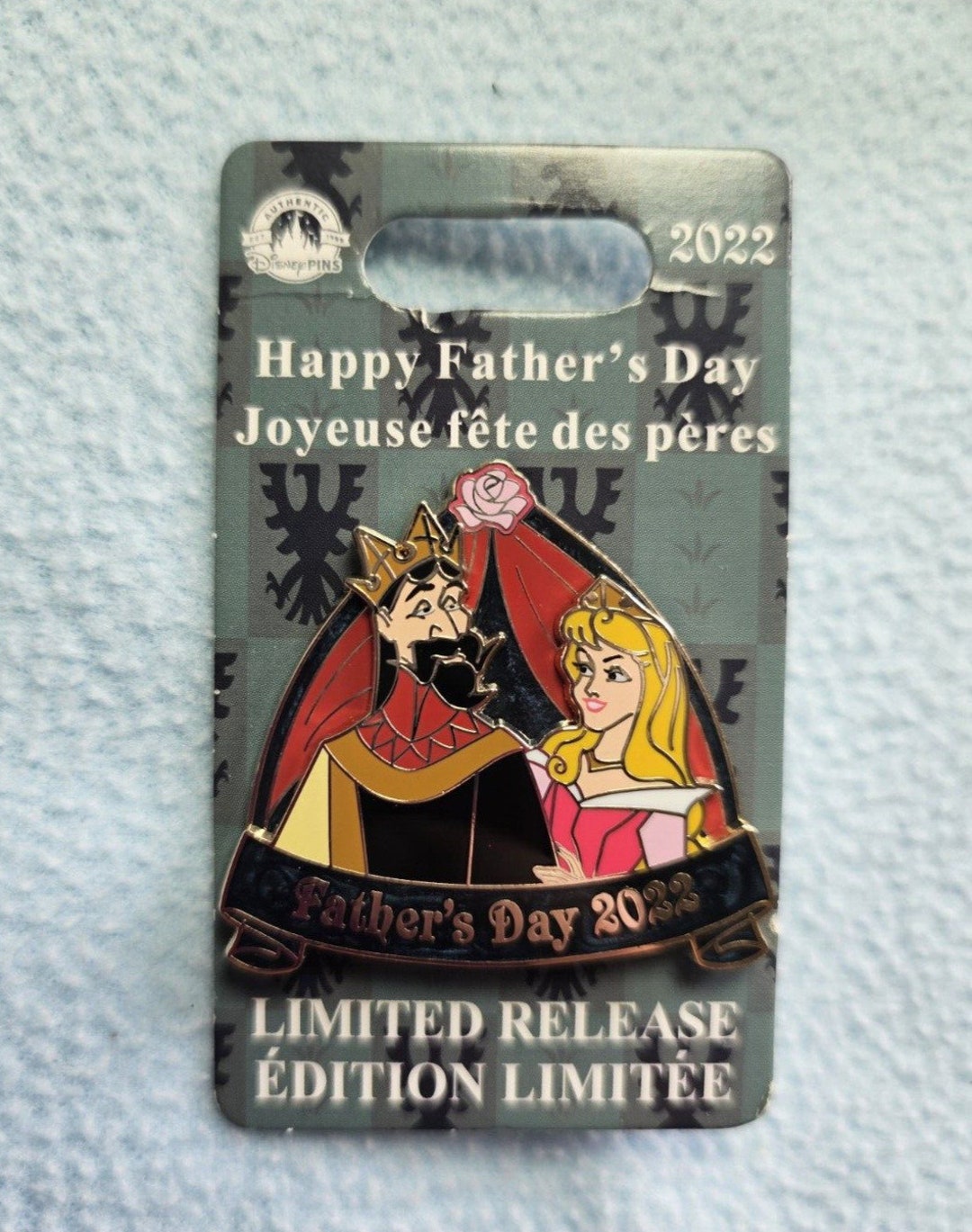 King Stefan & Aurora Sleeping Beauty Father's Day LR Disney Pin - Etsy