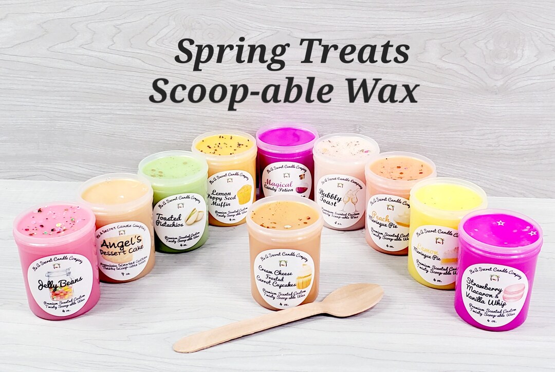 Spring Wax Melts, Scoopable Wax Melts, Wax Melts Food, Wife Easter Gift ...